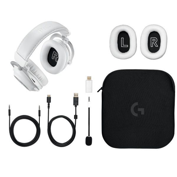 Накладные Накладные Logitech G Pro X 2 Lightspeed White 981-001269 ...