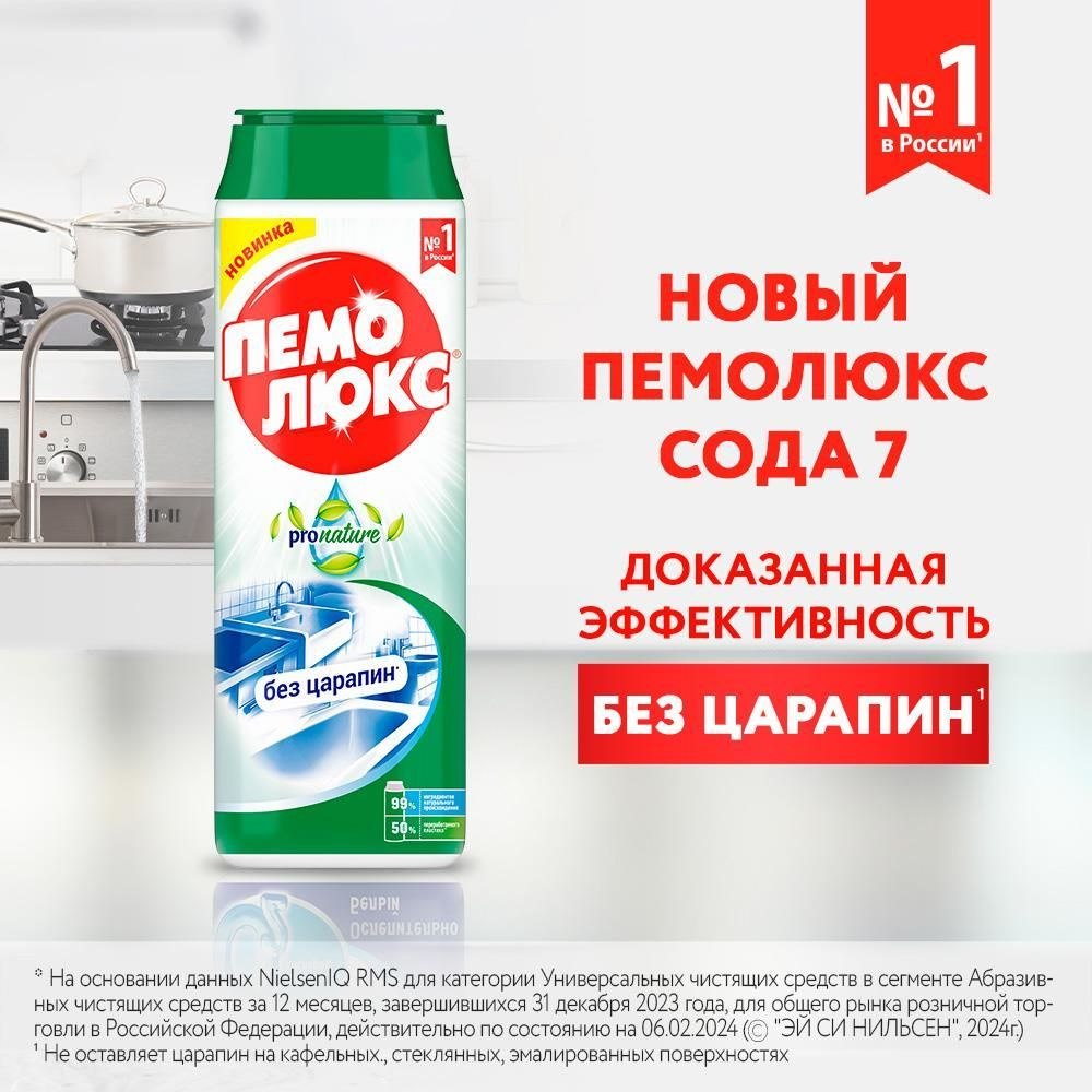 Специальное чистящее средство Пемолюкс Pro Nature, 480 г купить на OZON ...