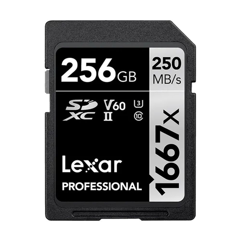 Карта памяти Lexar SDXC 256Gb Professional 1667X UHS-II (LSD256CB1667 ...
