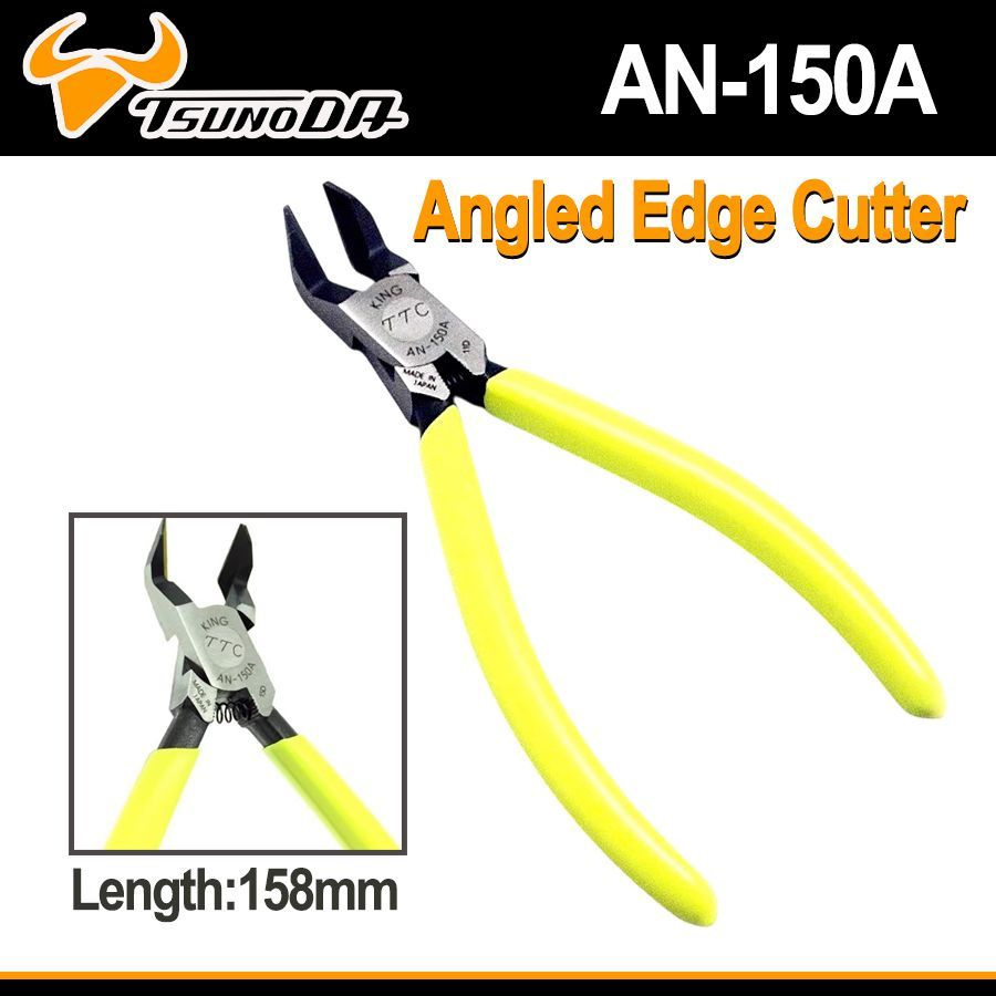 TSUNODA AN-150A Кусачки-бокорезы, King TTC Электронные диагональные плоскогубцы, Длина 158 мм ...