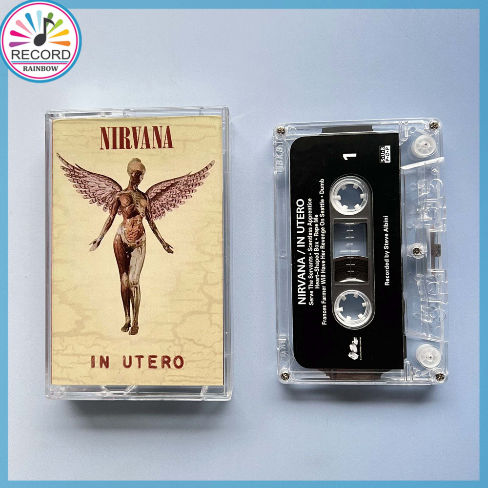 Nirvana In Utero кассета Совершенно новый Запечатанный купить на OZON по низкой цене (1984954124)
