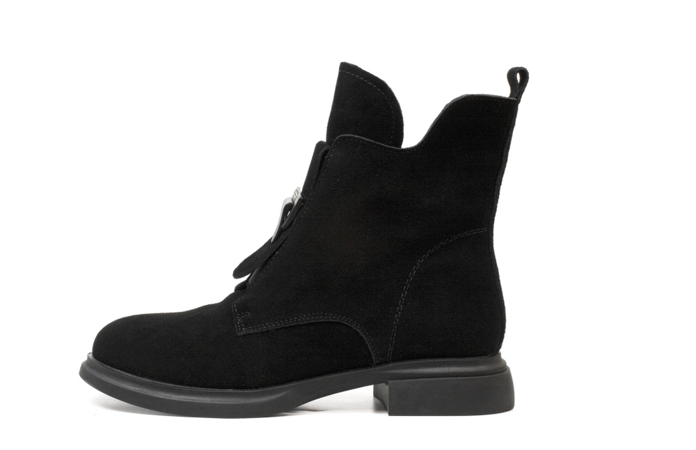 Ботинки Женский HELENA BERGER черный, размер 36 Зима F Молния Стандартный средний (до 9 см ...