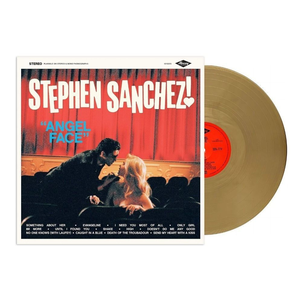 Виниловая Пластинка Stephen Sanchez - Angel Face Limited Edition, Gold ...