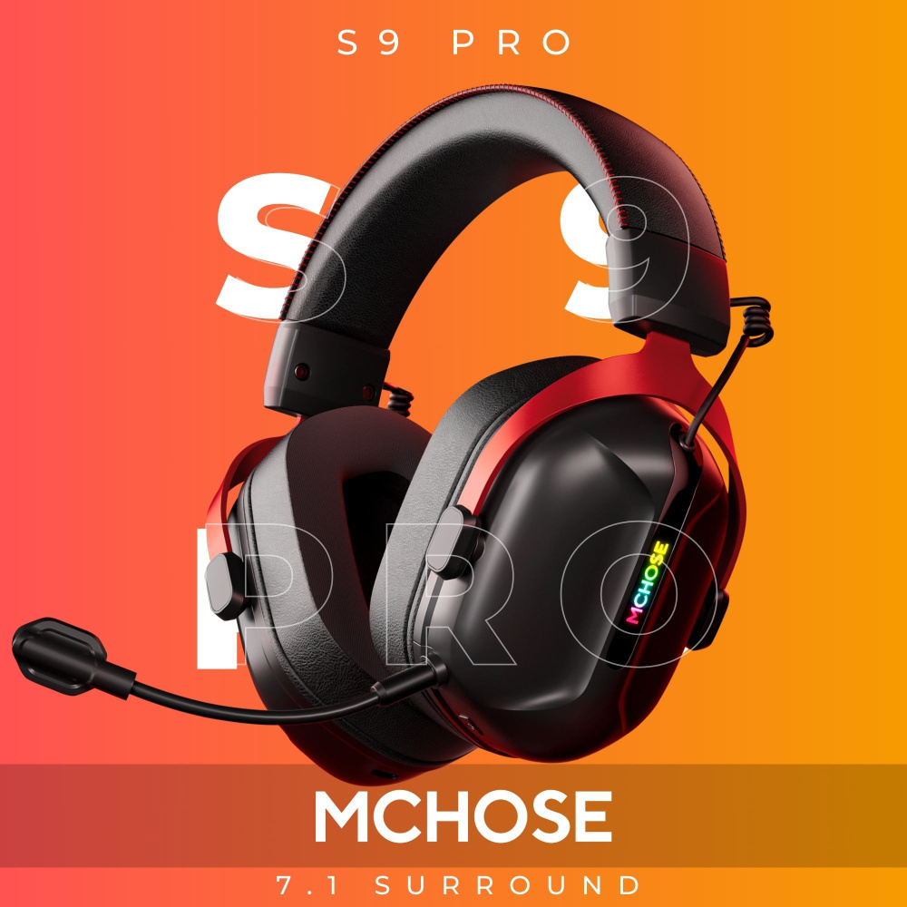 Наушники Полноразмерные MCHOSE S9PRO Проводное + беспроводное 32 S9 PRO купить c доставкой на ...