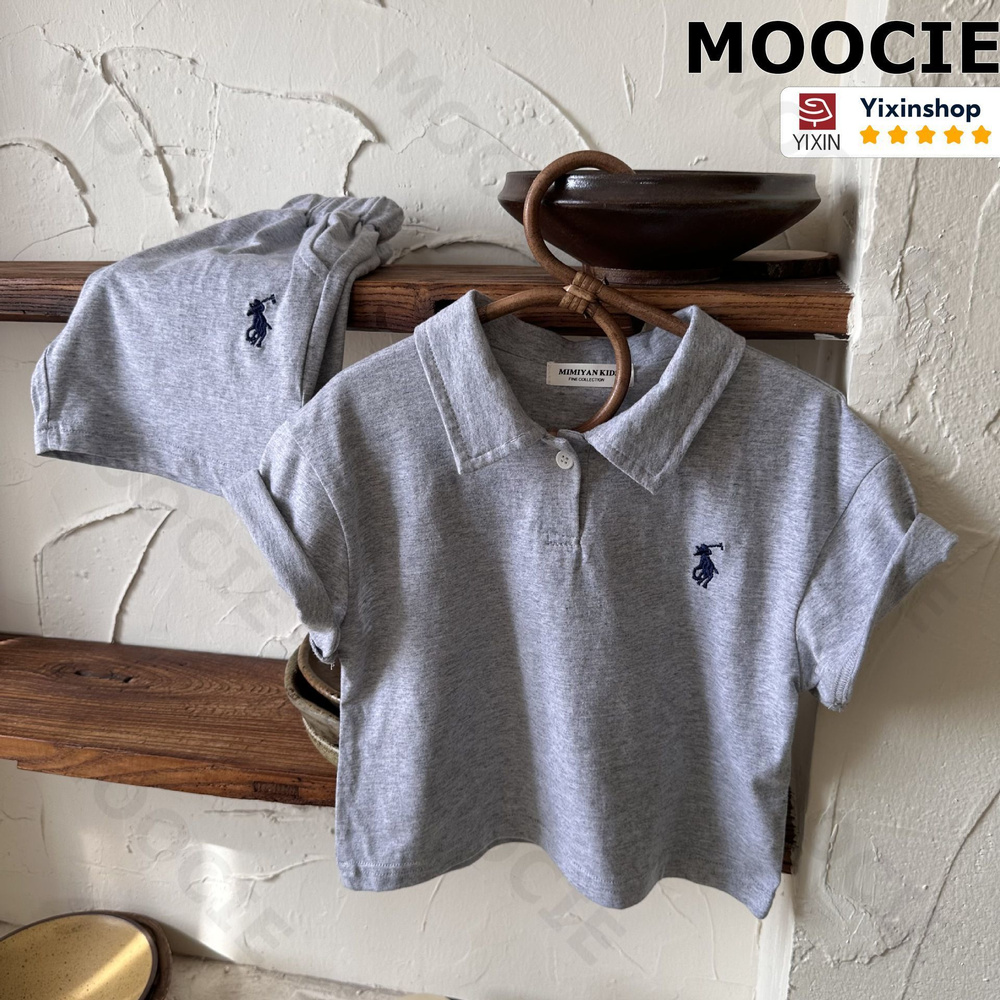 Костюм для малышей Девочки, Мальчики MOOCIE Лето Однотонный, Анималистический бесшовная модель ...