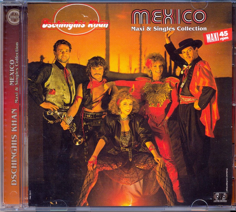 DSCHINGHIS KHAN -Mexico / Maxi & Singles Collection 2025 г Компакт диск ...