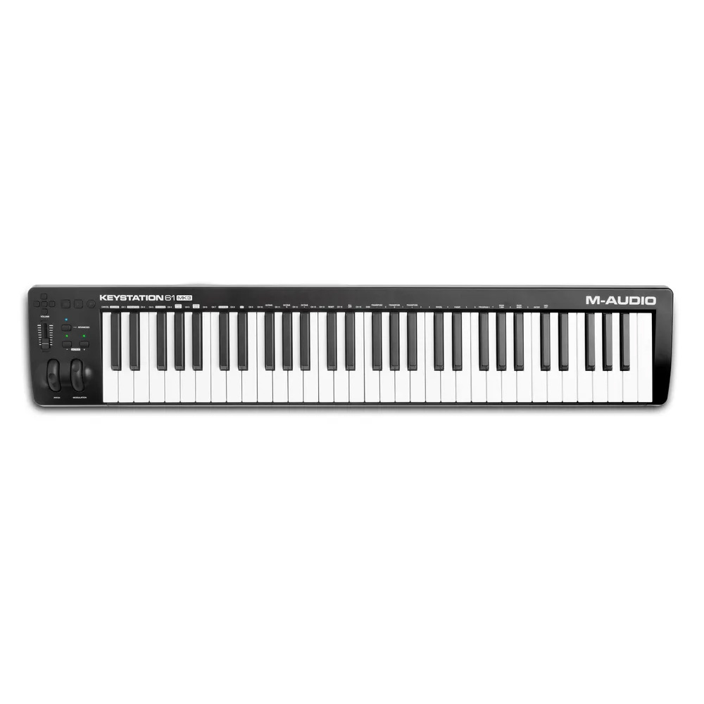 MIDI-клавиатура M-Audio Keystation 61 MK3, черный купить на OZON по ...