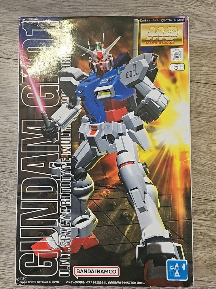 (Сборная модель)BANDAI MG GUNDAM GP01 18cm купить на OZON по низкой ...