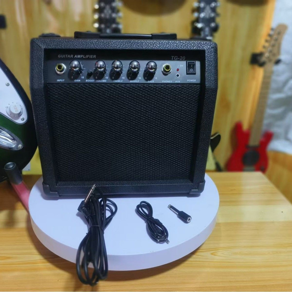 GUITAR AMPLIFIER TG-20 гитарный комбоусилитель, 20Вт купить на OZON по низкой цене (2082623467)