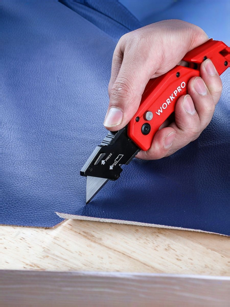 WORKPRO Складной нож с 10 лезвиями купить на OZON по низкой цене (2113306490)