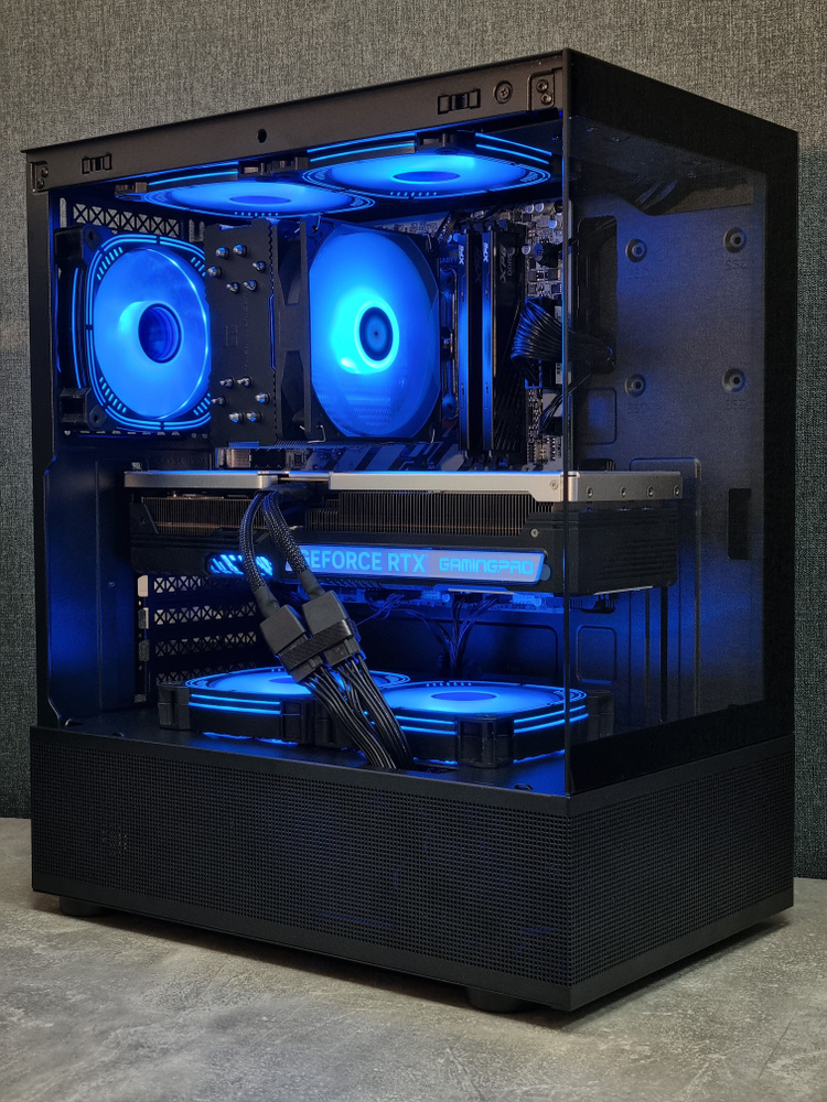 Techno PC Системный блок RTX5070 (AMD Ryzen 7 7800X3D, RAM 32 ГБ, SSD ...