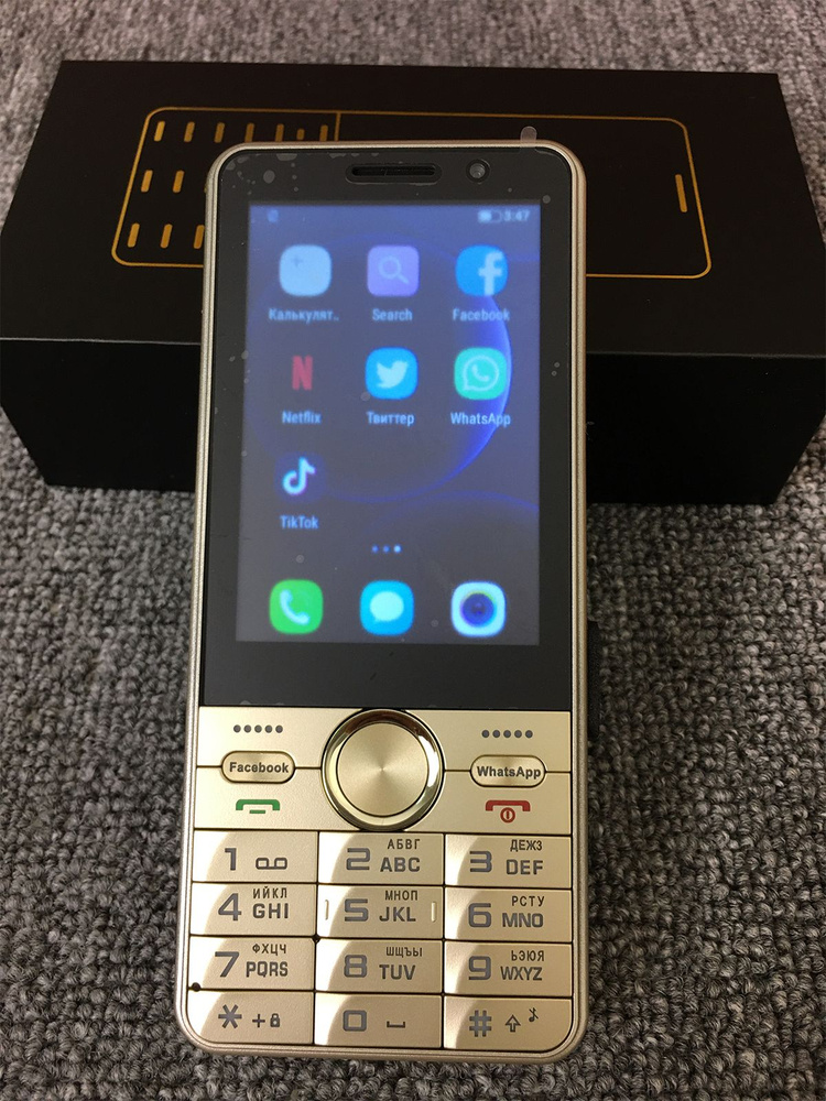 Кнопочный телефон с сенсорным экраном купить на OZON по низкой цене
