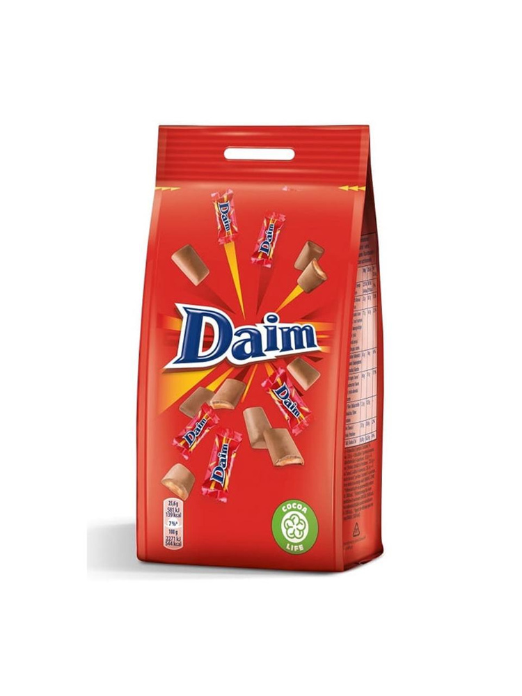 Marabou Daim mini карамель в шоколаде, 200г купить на OZON по низкой ...