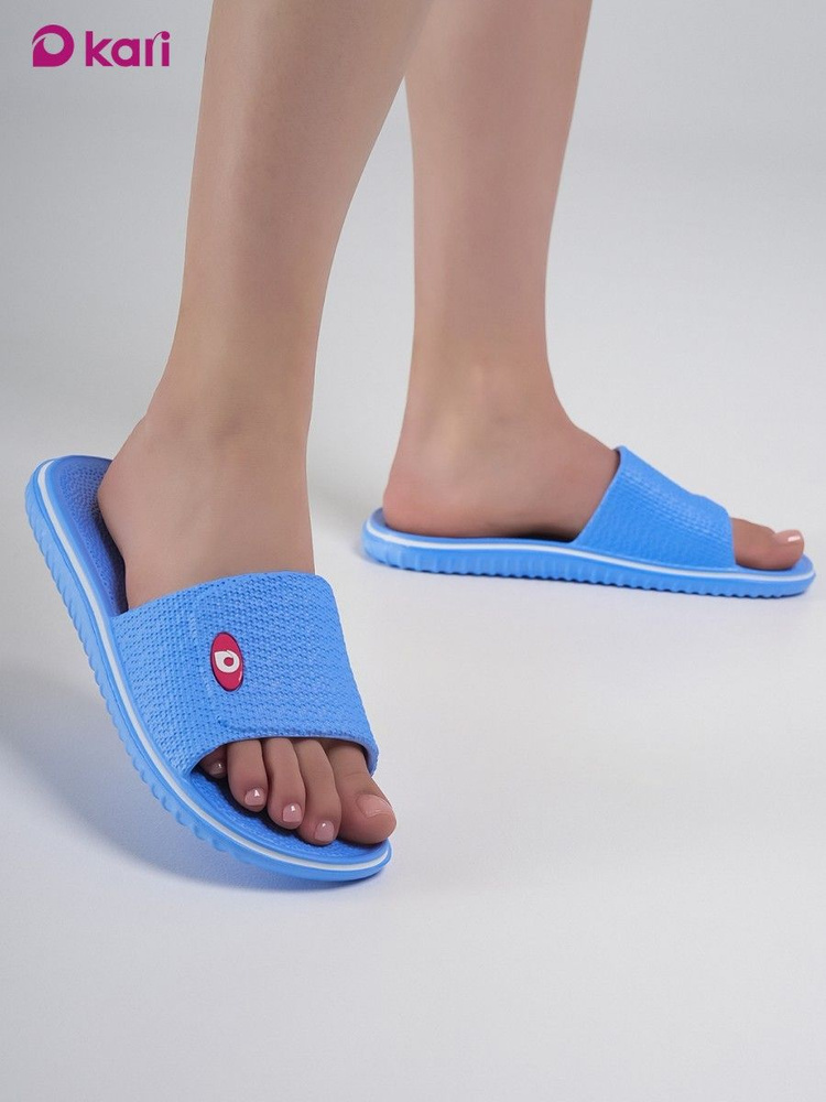 Шлепанцы Женский Kari, размер 40 EVA Анатомическая стелька Стандартный низкий (до 4 см) G Без ...