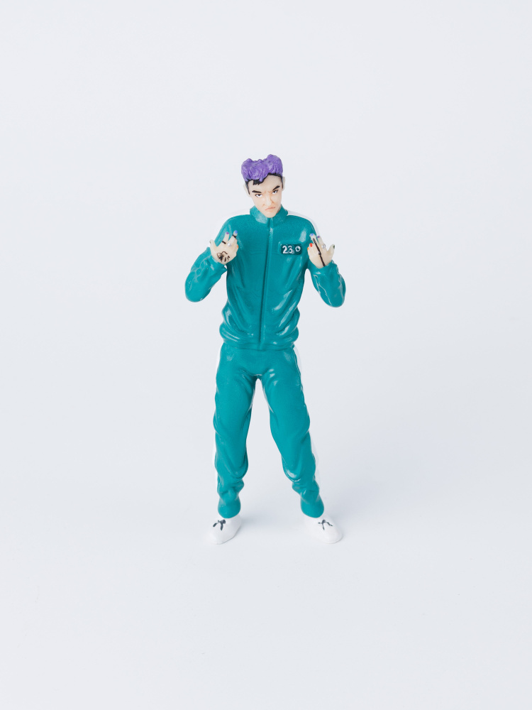 Игрок 230 Чхве Су Банг (Танос) фигурка из сериала Игра в кальмара 2 ...