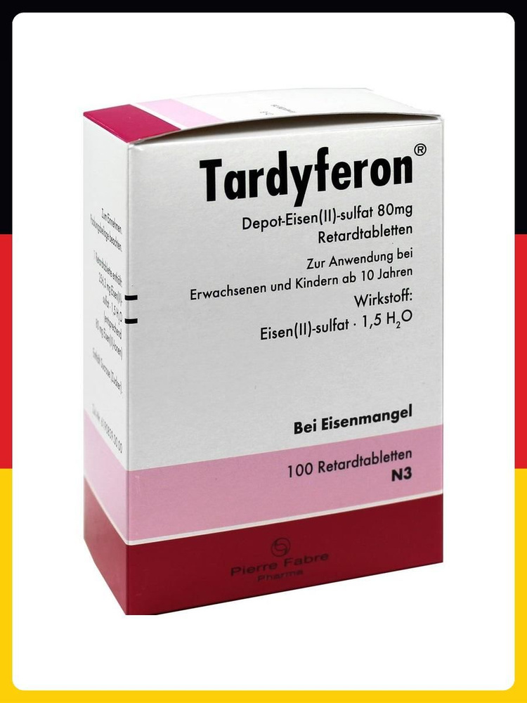 Пищевая добавка Tardyferon 100 St Retard Tablets купить на OZON по ...