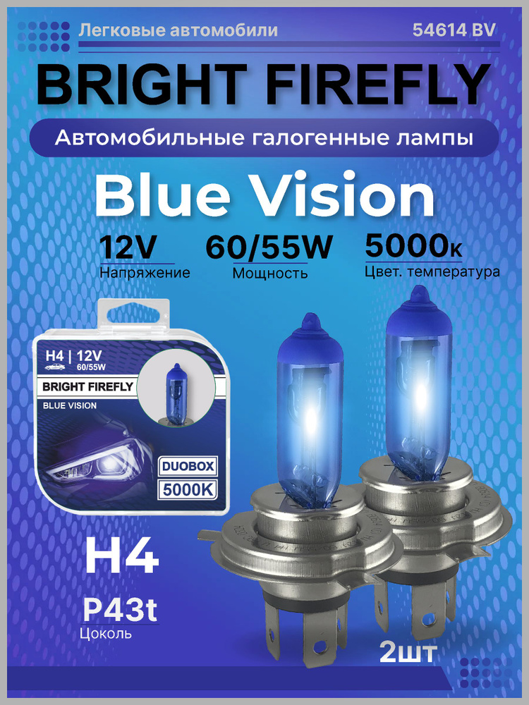 Лампа автомобильная BRIGHT FIREFLY 12 В, 2 шт. 54614 BV купить c ...