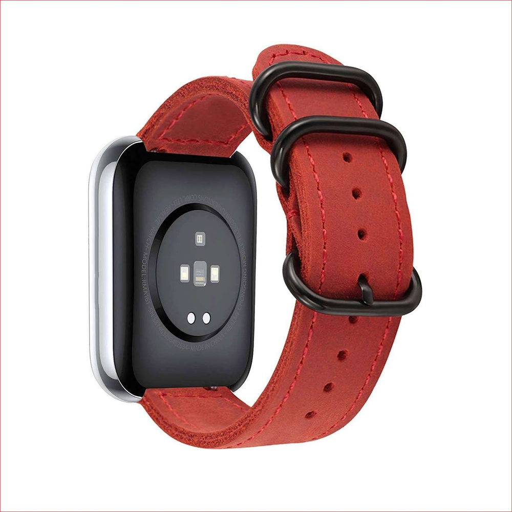 Ремешок для часов Moto Watch 70 из натуральной кожи с тройным кольцом ...