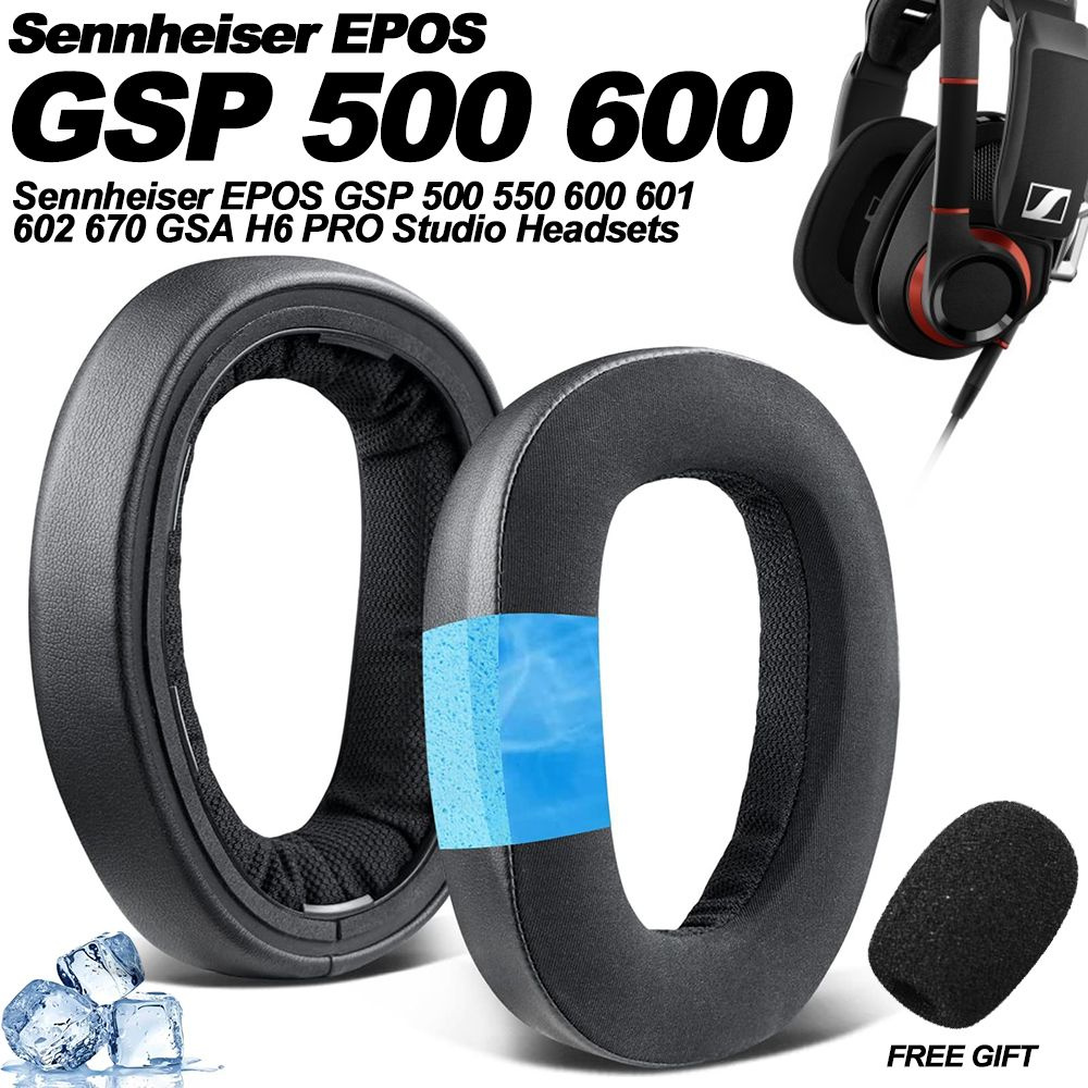 Амбушюры Sennheiser EPOS GSP500 550 00 601 602 670 GSA H6 PRO для наушников купить на OZON по ...