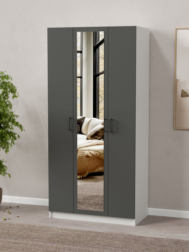 Шкаф распашной Феникс Мебельная фабрика Н_ШК_ЛДСП, 100x52x210 см купить c доставкой на OZON по ...