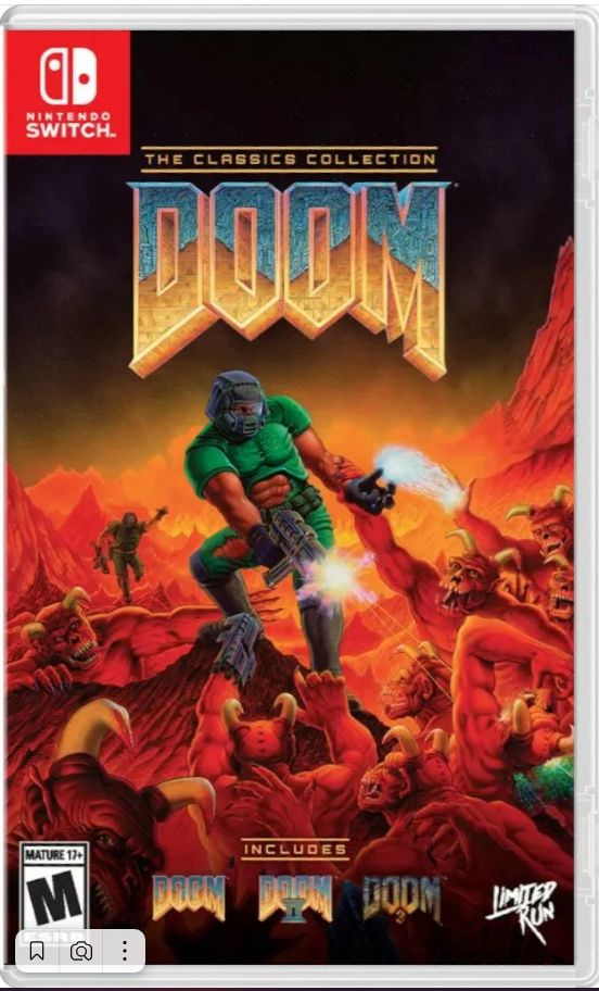Игра DOOM: The Classics Collection (Nintendo Switch, Английская версия ...