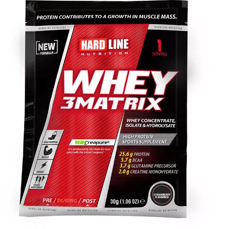 Hardline Nutrition Whey 3 Matrix печенье со вкусом крема белковый ...