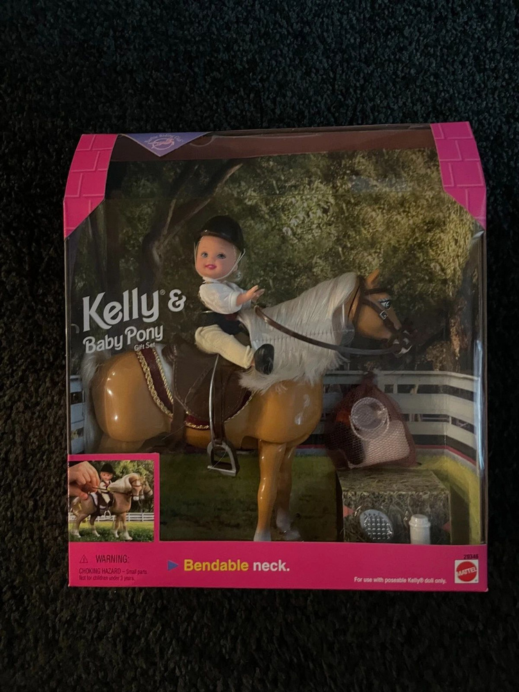 Кукла Келли 1998 Kelly & Baby Pony Gift Set 20346 купить на OZON по ...