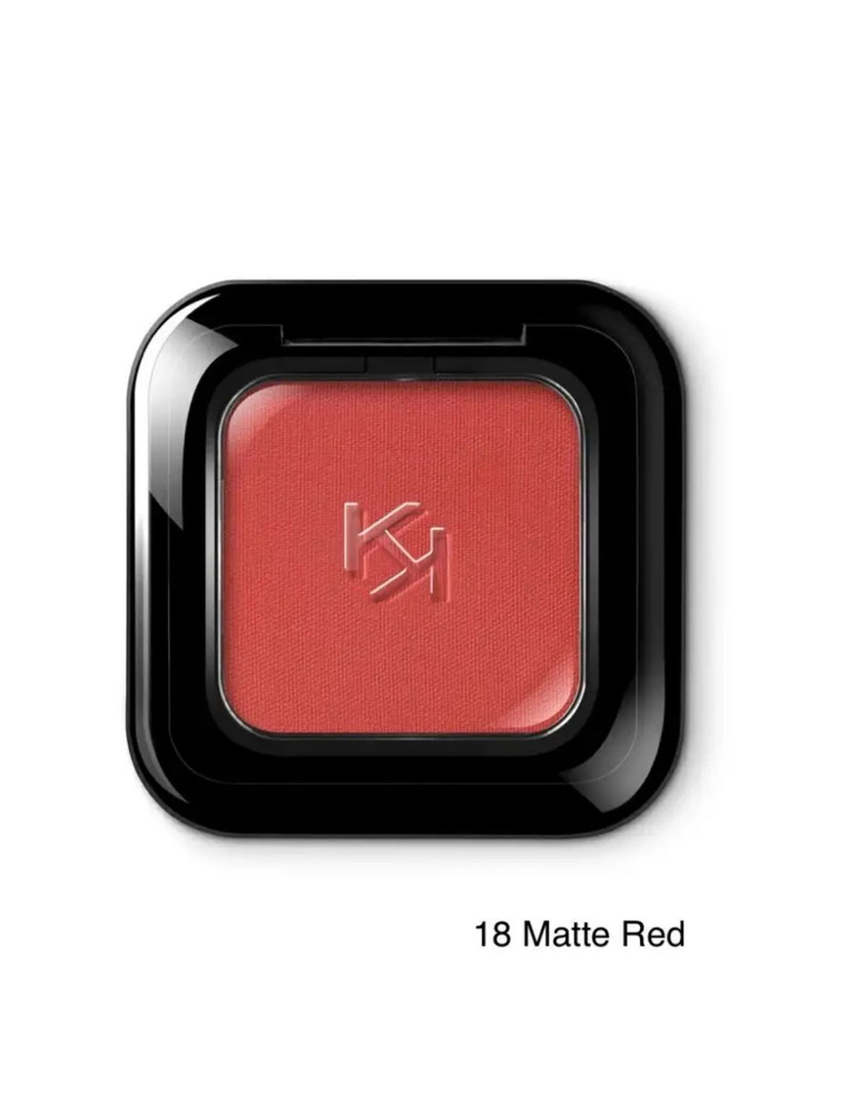 Пигментированные тени для век High Pigment, 18 Matte Red купить на OZON ...
