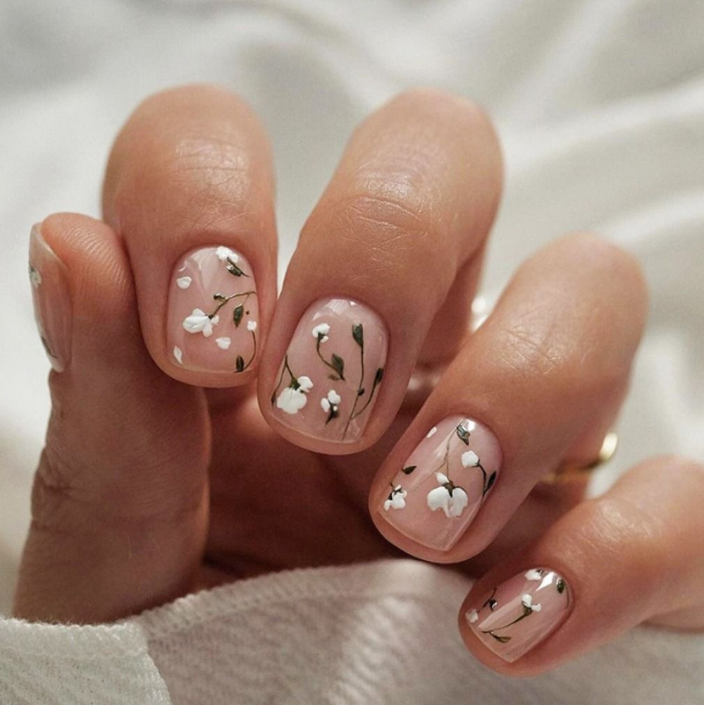 Прекрасн Набор Накладные Ногти ( 24 Типсы + Клей ) купить на OZON по низкой цене (3099740271)