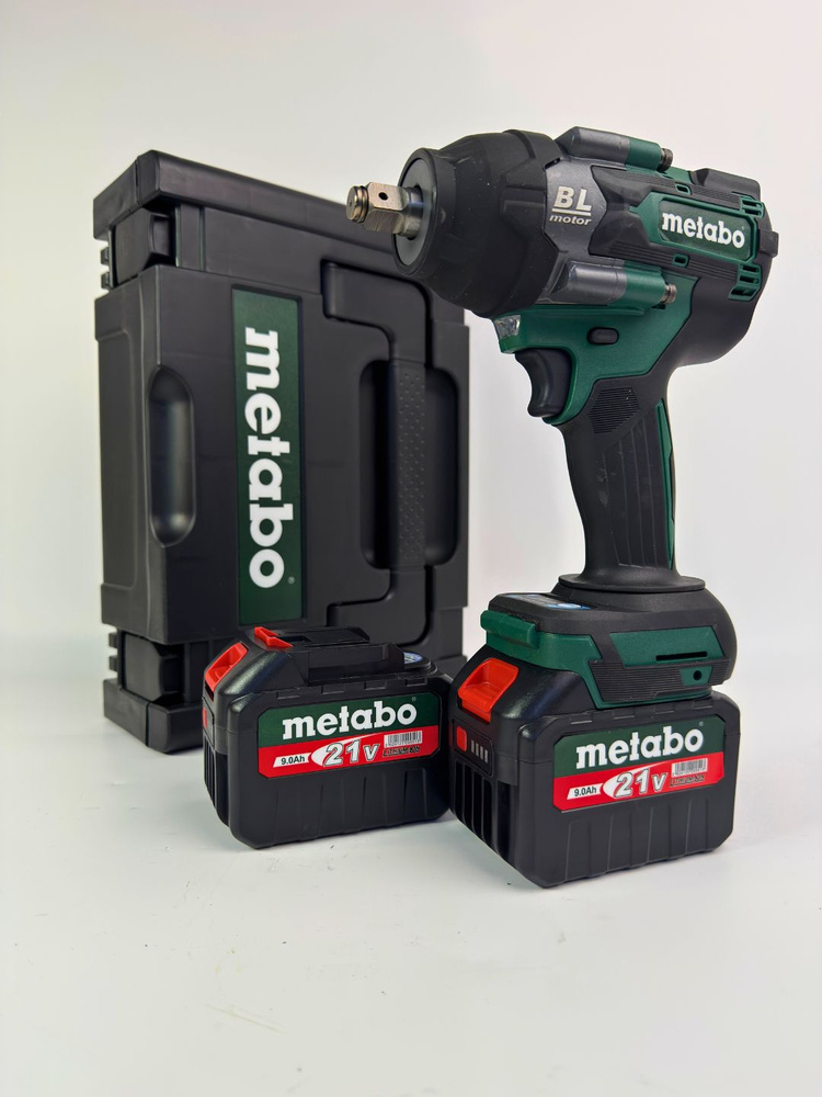 Metabo Гайковерт Мощный 2200Nt, 21V 9A, Аккумуляторный, Ударный купить на OZON по низкой цене ...