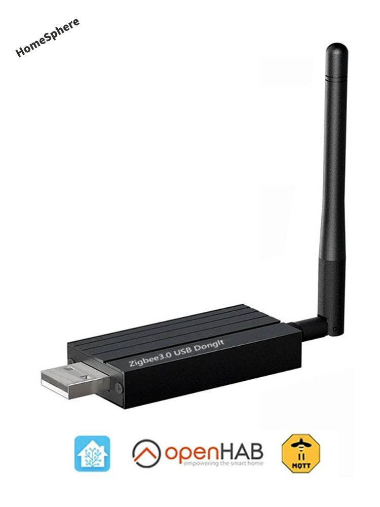 ZBDongle-P Zigbee3.0 USB Шлюз, поддержка Home Assistant, Zigbee2mqtt, Zigbee CC2652P USB Dongle ...