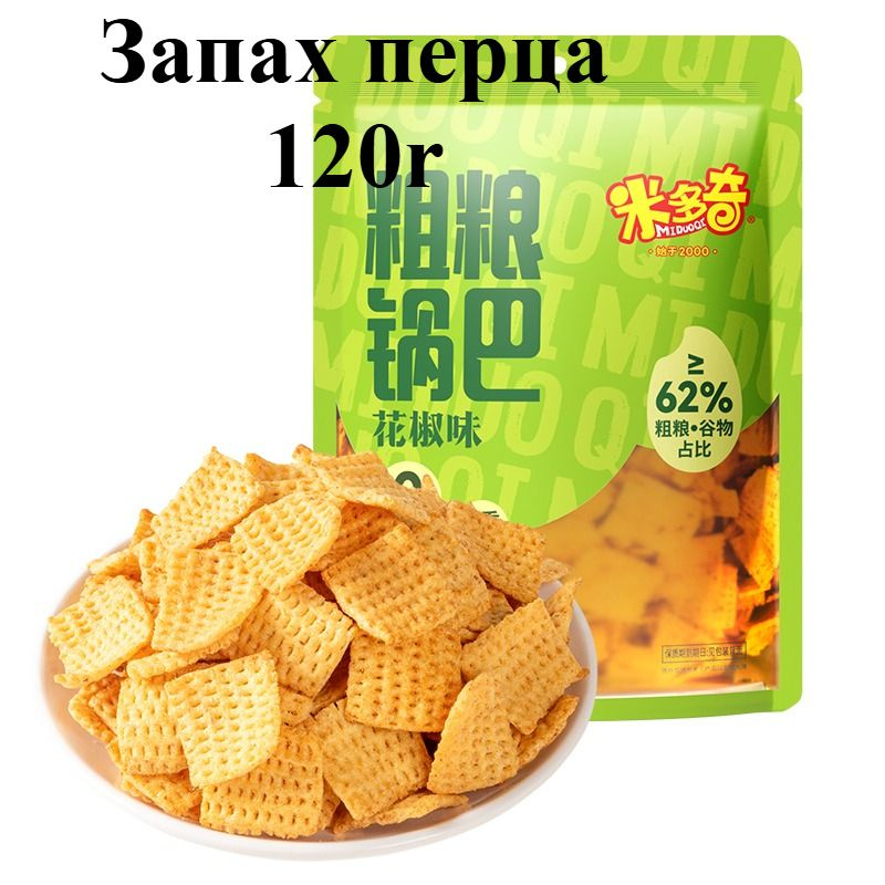 MiDuoQi Картофельные палочки Вкус цаияня Хрустящий пряный снэк 120r ...