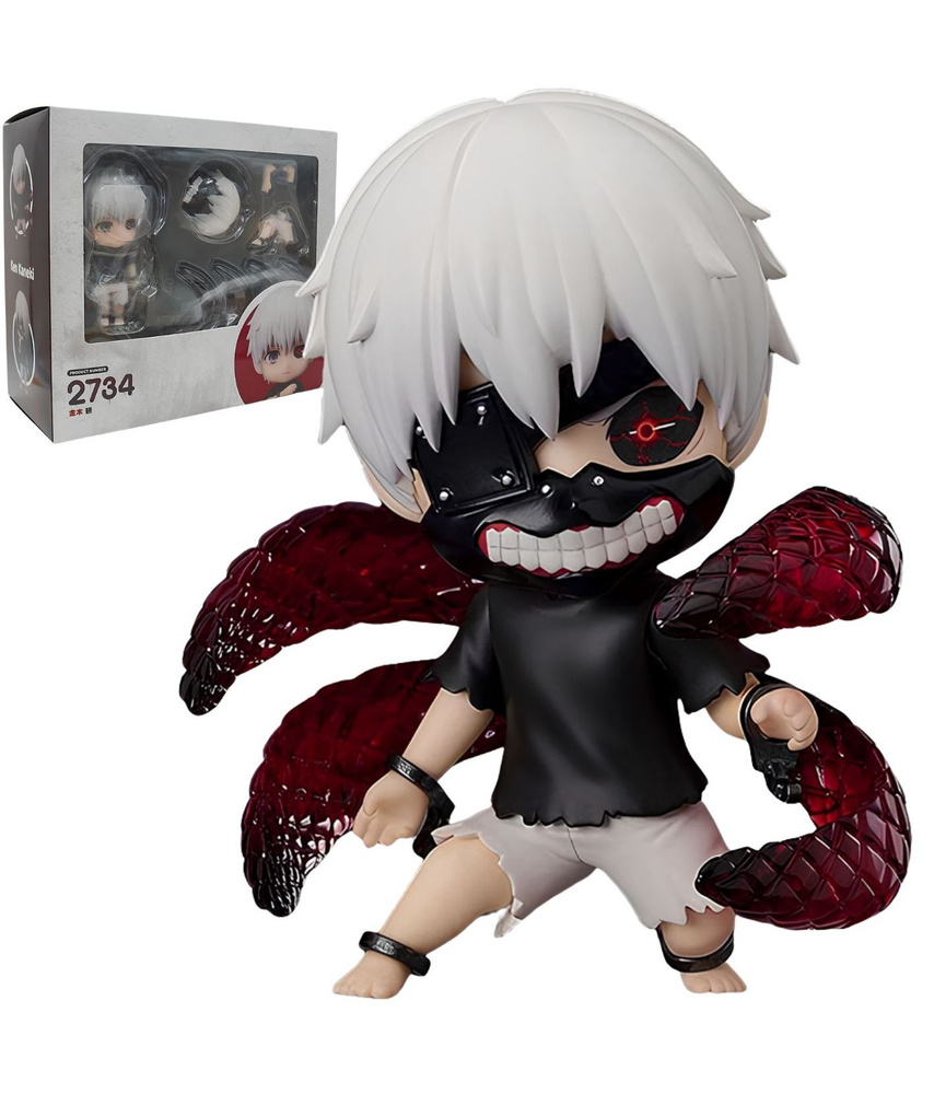 Фигурка Токийский гуль Кен Канеки / Tokyo Ghoul Ken Kaneki (10см) 2734 ...
