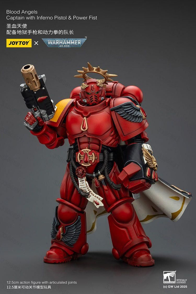 Подвижная фигурка JOYTOY Warhammer 30K 1/18 Action Figures Blood Angels ...