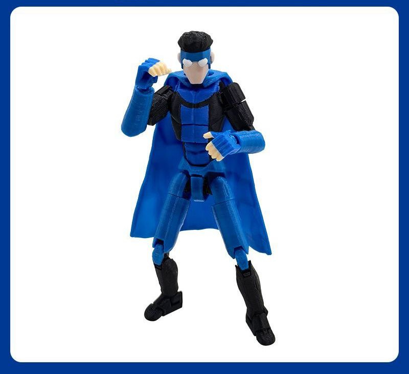 Фигурка Неуязвимый (Invincible) Lucky Dummy 13,3D-печатный подвижный ...