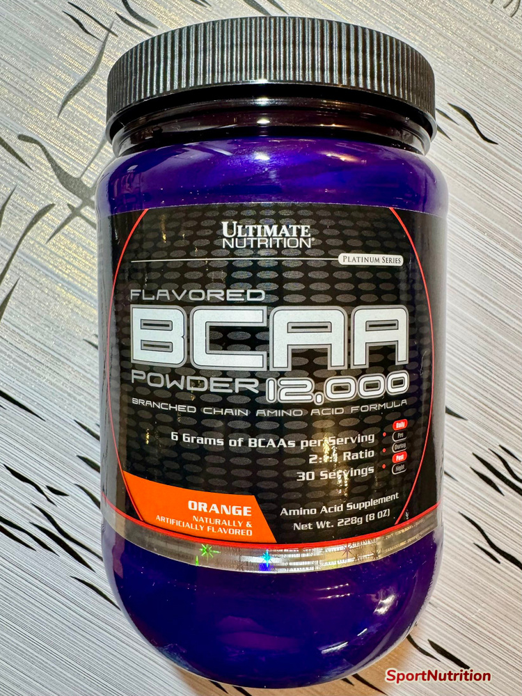 ULTIMATE NUTRITION BCAA Powder 12 000 // Аминокислоты ВСАА 2:1:1 в ...