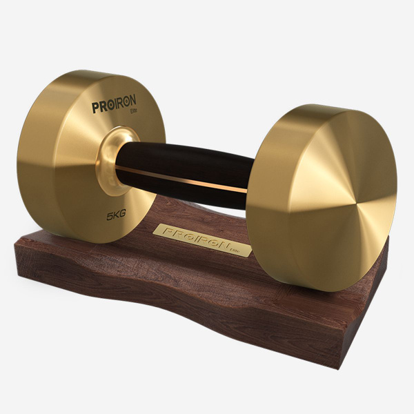 Гантели PROIRON Г1ЛЧ, 1 шт. по 5 кг, золотой, черный купить c доставкой на OZON по низкой цене ...