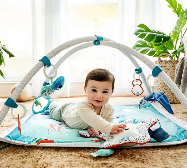 Гимнастический коврик TINY LOVE Сокровища океана купить на OZON по низкой цене (3104228959)