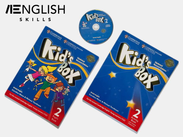 Kid's Box 2. ПОЛНЫЙ КОМПЛЕКТ: Учебник + Рабочая Тетрадь + CD/DVD (2nd ...