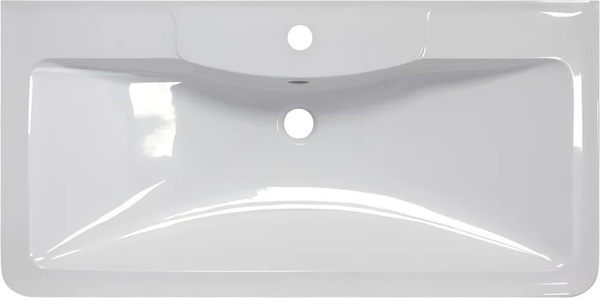 Мебельная раковина BelBagno BB900/455-LV-MR-ALR 90 из искусственного мрамора, раковина для ...