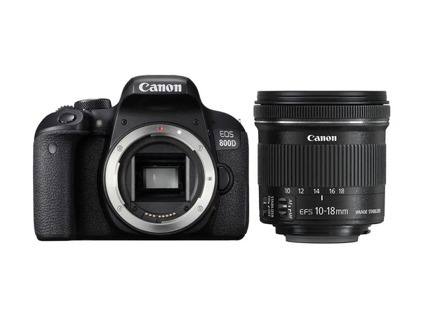 Фотоаппарат Canon 800D kit 10-18mm STM купить на OZON по низкой цене ...