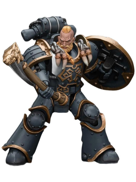 Подвижная фигурка JOYTOY Warhammer 30K Space Wolves Grey Slayer Pack ...