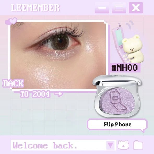 Хайлайтер LEEMEMBER Dreamcore Back to 2004 Mono Highlighter , 6g- #MH00 Flip Phone купить на ...