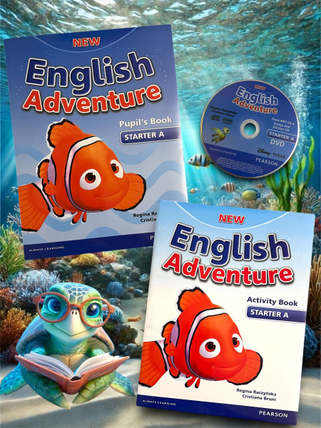 New English Adventure. Starter A. Activity Book, Pupil's Book (+DVD ...