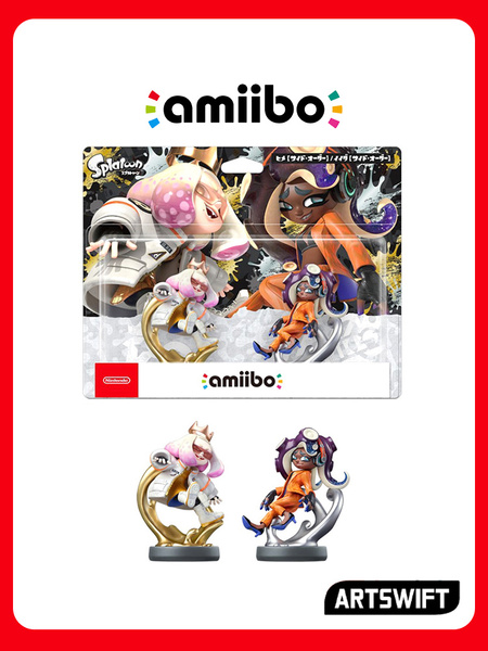 Nintendo amiibo Фигурка Набор из 2-х фигурок: Жемчик + Мариша. Side Order / Pearl + Marina. Side ...
