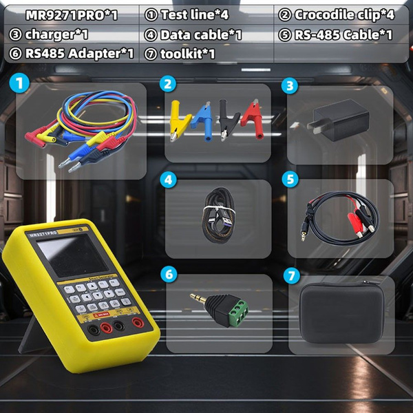 MR9271PRO 4-20 мА Hart+ для портативного генератора сигналов Modbus ...