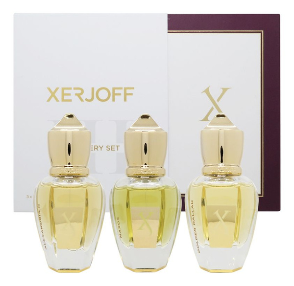 Xerjoff Discovery Set Набор унисекс 45 ml (3 x 15 ml naxos + alexandria ...