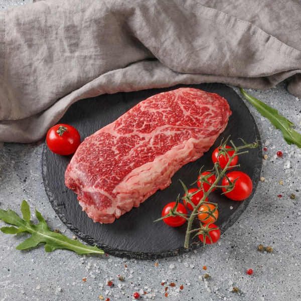 Говядина мраморная Wagyu стейк Пиканья 250г купить на OZON по низкой ...