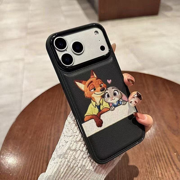 Черный чехол для мобильного телефона Zootopia Judy and Nick, подходящий ...