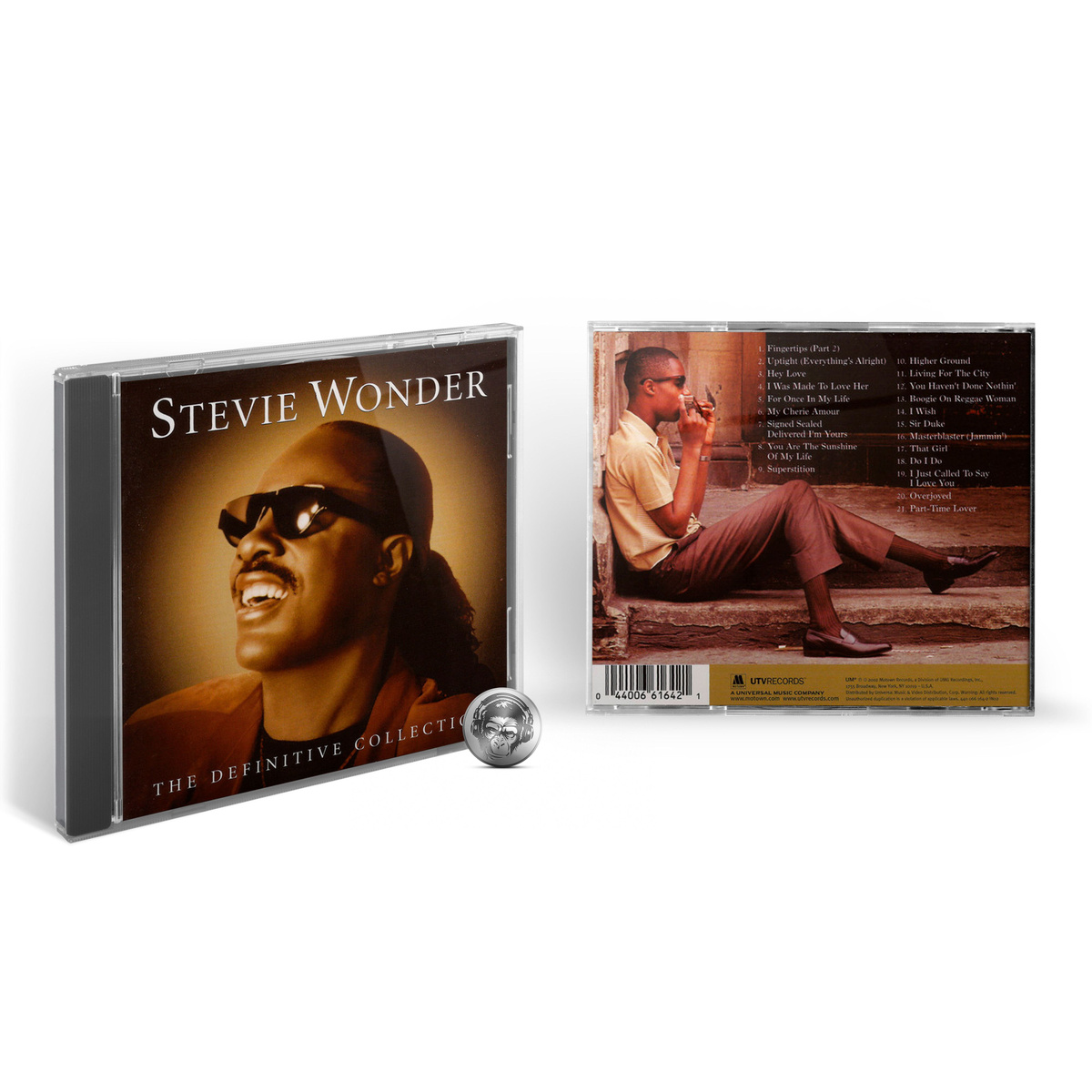 Stevie Wonder - The Definitive Collection (CD) 2002 Jewel Фирменный ...